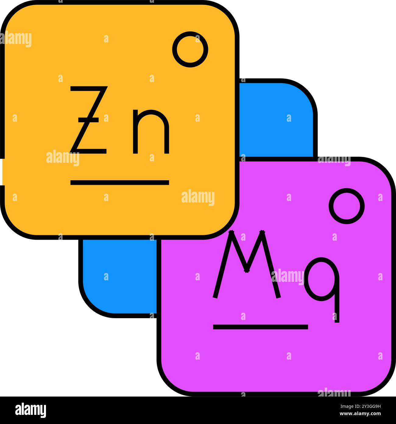 macro and microelements food icon color illustration Stock Vector Image ...