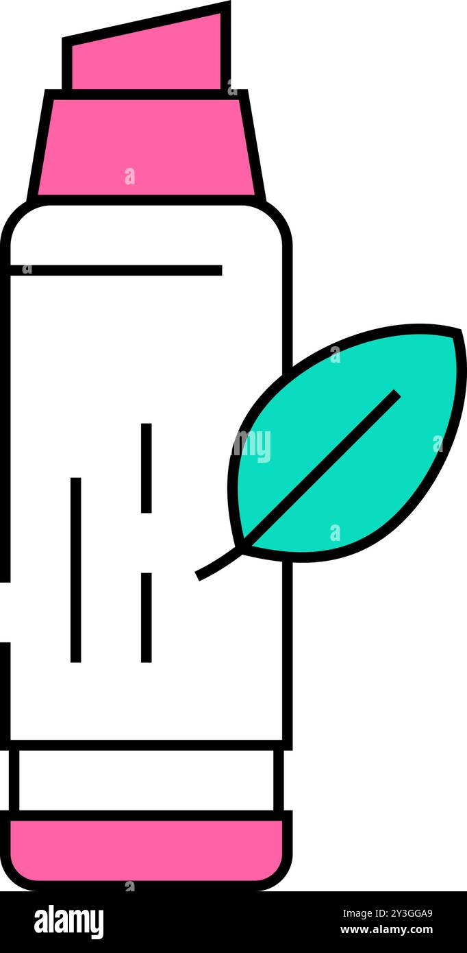 lip balm icon color illustration Stock Vector Image & Art - Alamy