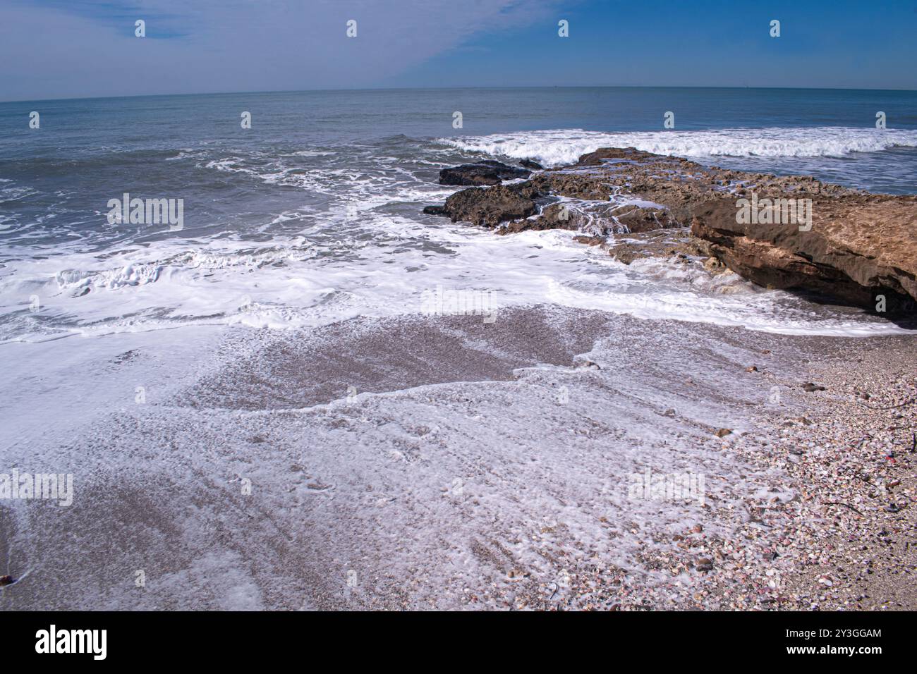 Wave near the seashore Blue water Stock Photo - Alamy