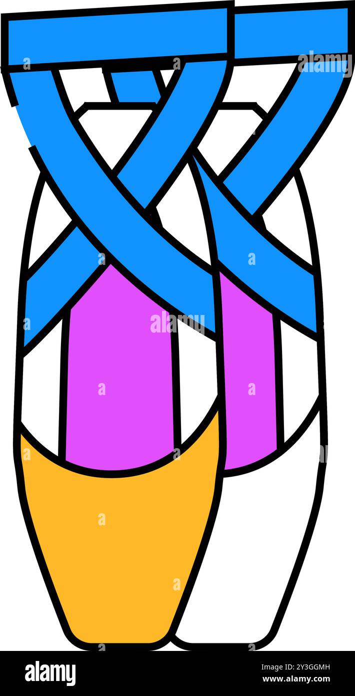 shoes dancer icon color illustration Stock Vector Image & Art - Alamy