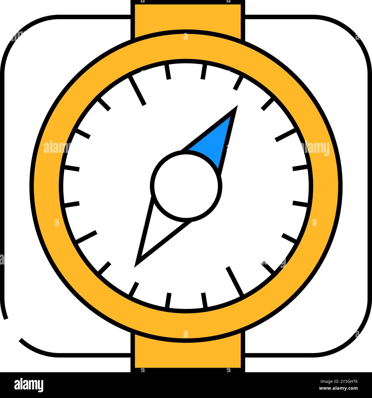 compass pirate icon color illustration Stock Vector Image & Art - Alamy