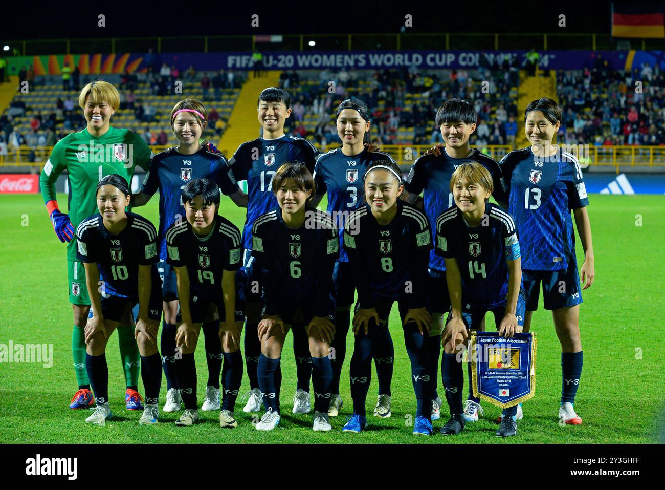 Bogota, Colombia. 12th Sep, 2024. Akane Okuma, Nana Kashimura, Uno ...