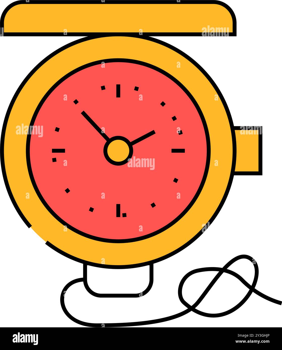 pocket clock icon color illustration Stock Vector Image & Art - Alamy