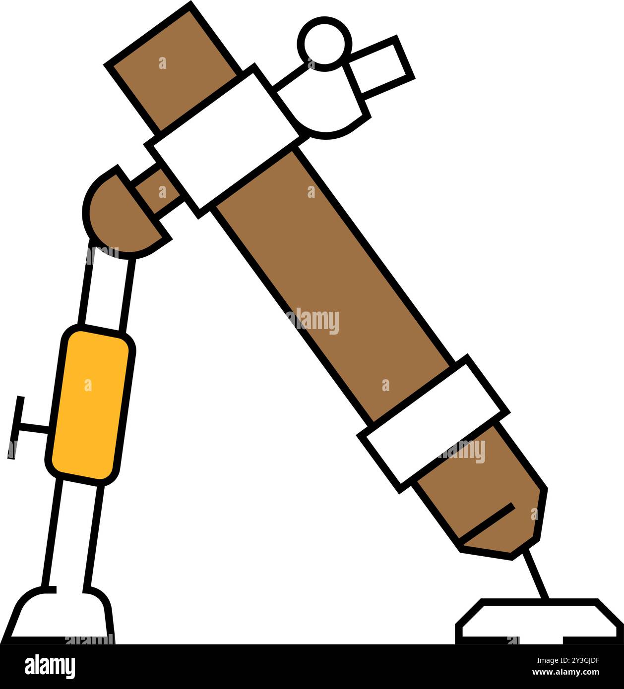 mortar weapon military icon color illustration Stock Vector Image & Art ...