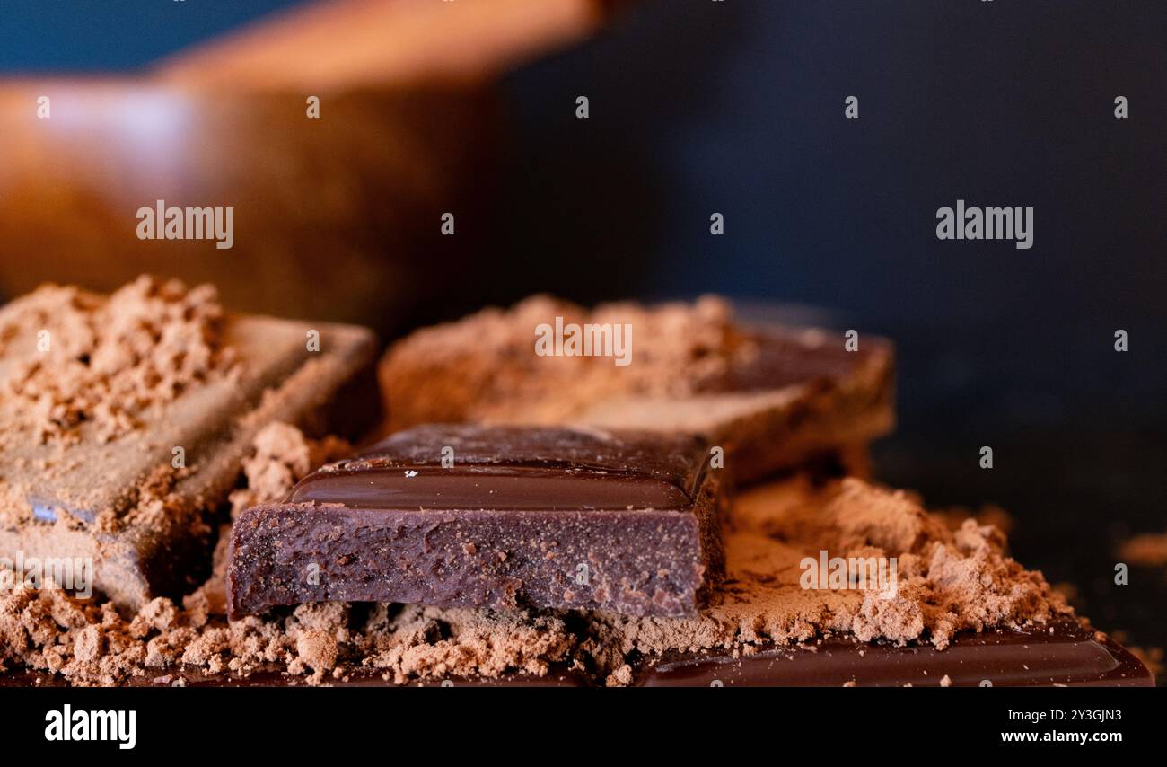 Horizontal picture .Used for gourmet confectionery advertisements ...