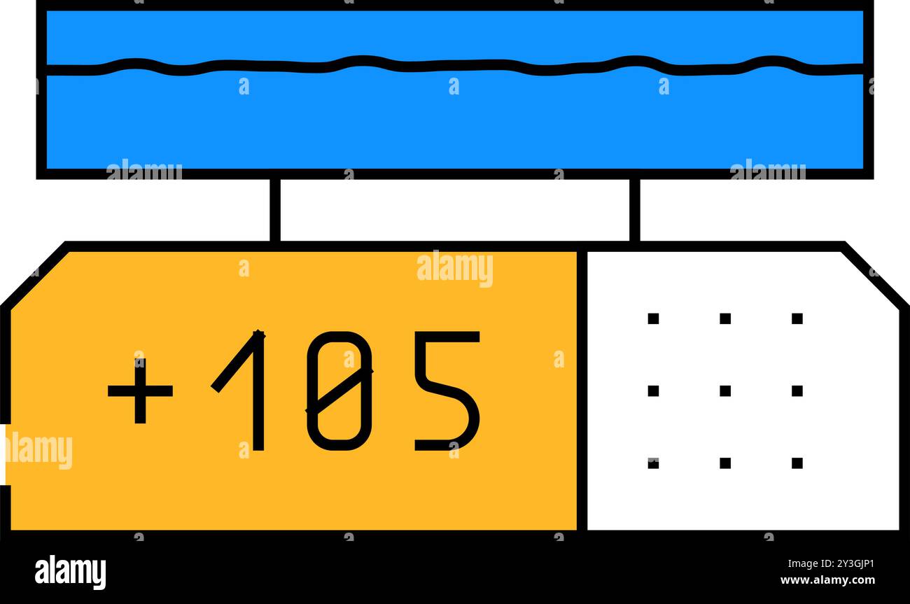 heating plate laboratory icon color illustration Stock Vector Image ...