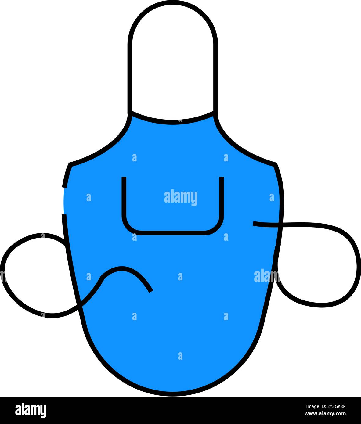 welder apron icon color illustration Stock Vector Image & Art - Alamy