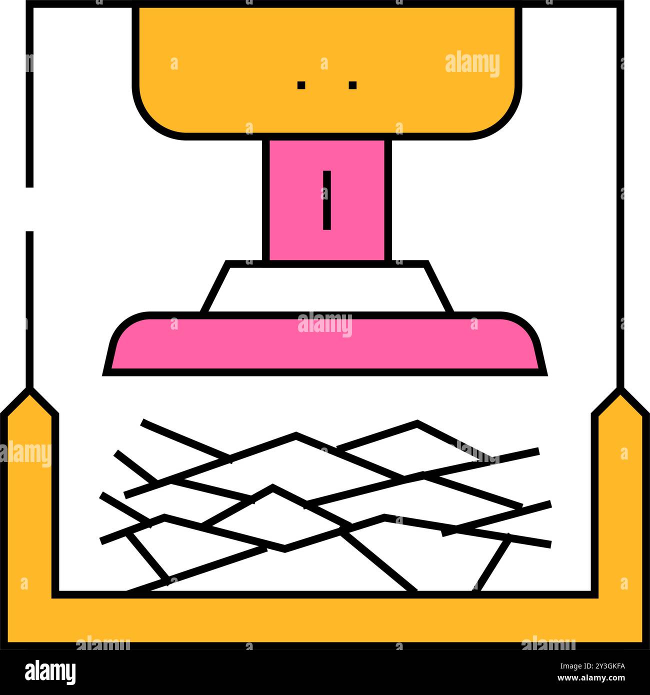 Pressing belt Stock Vector Images - Alamy