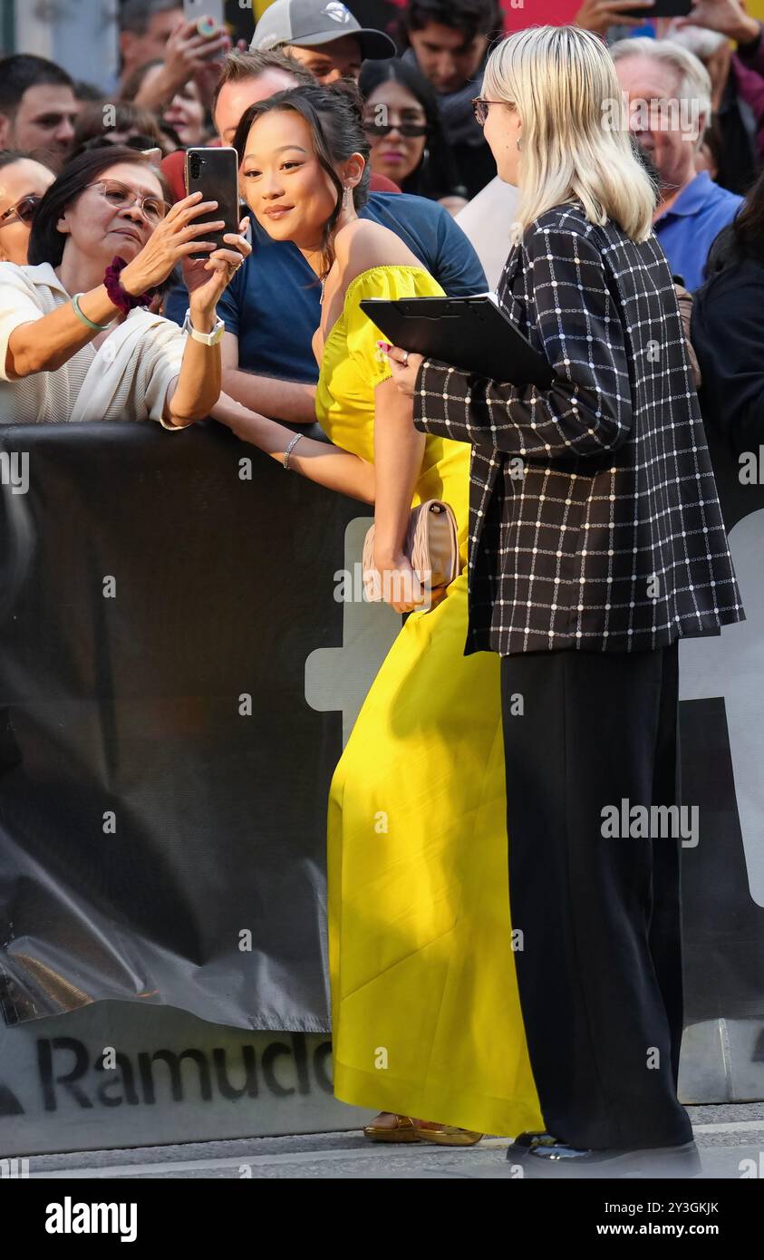 Toronto, Canada. 13th Sep, 2024. Actress Callina Liang poses for ...