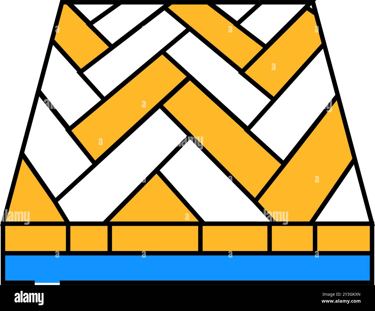 parquet floor icon color illustration Stock Vector Image & Art - Alamy