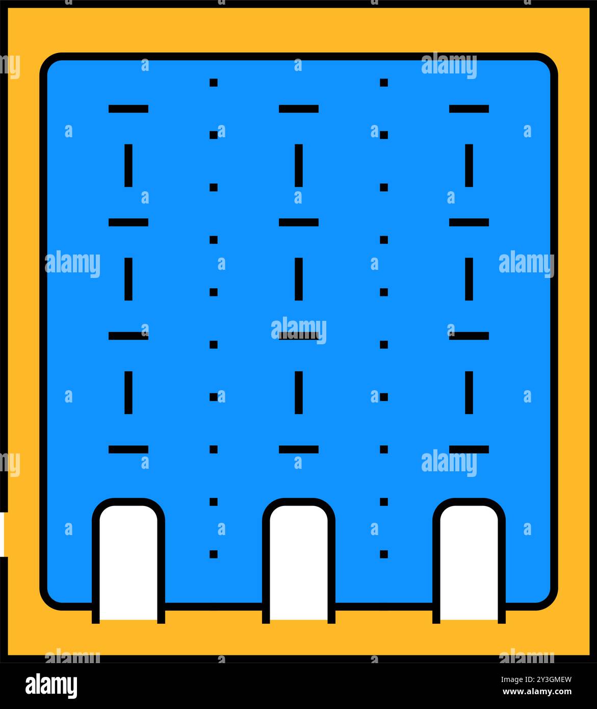 Swimming pool jumping tower Cut Out Stock Images & Pictures - Alamy