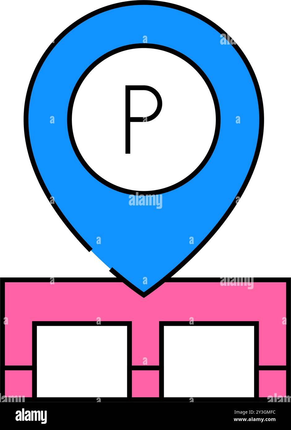 Time location control icon Stock Vector Images - Alamy