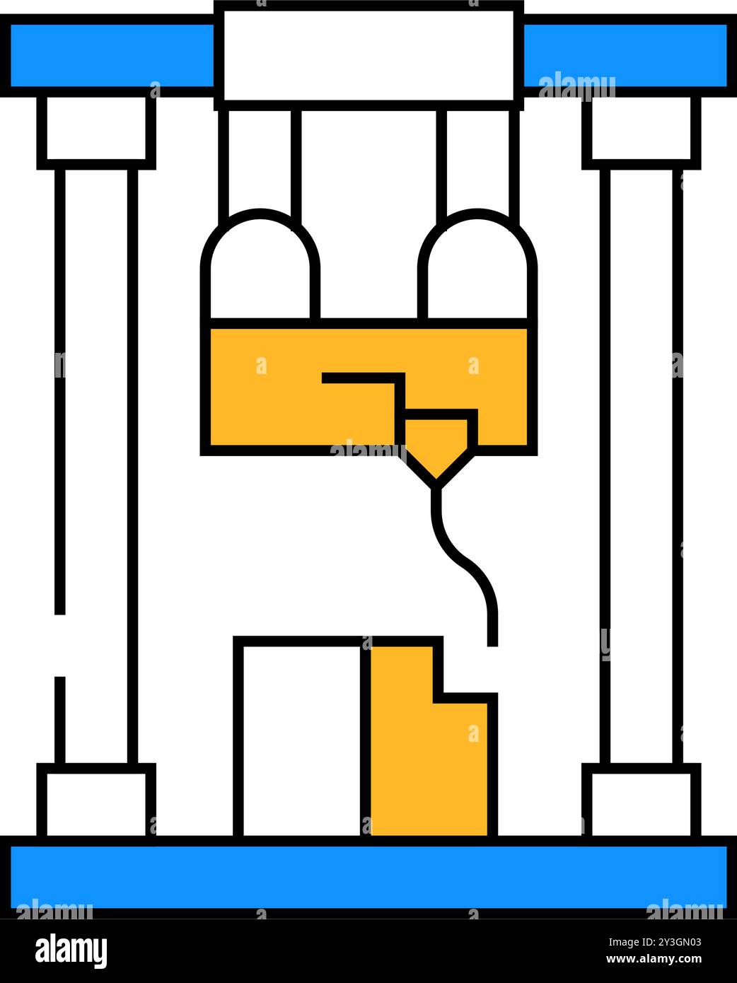 first sample production icon color illustration Stock Vector Image ...