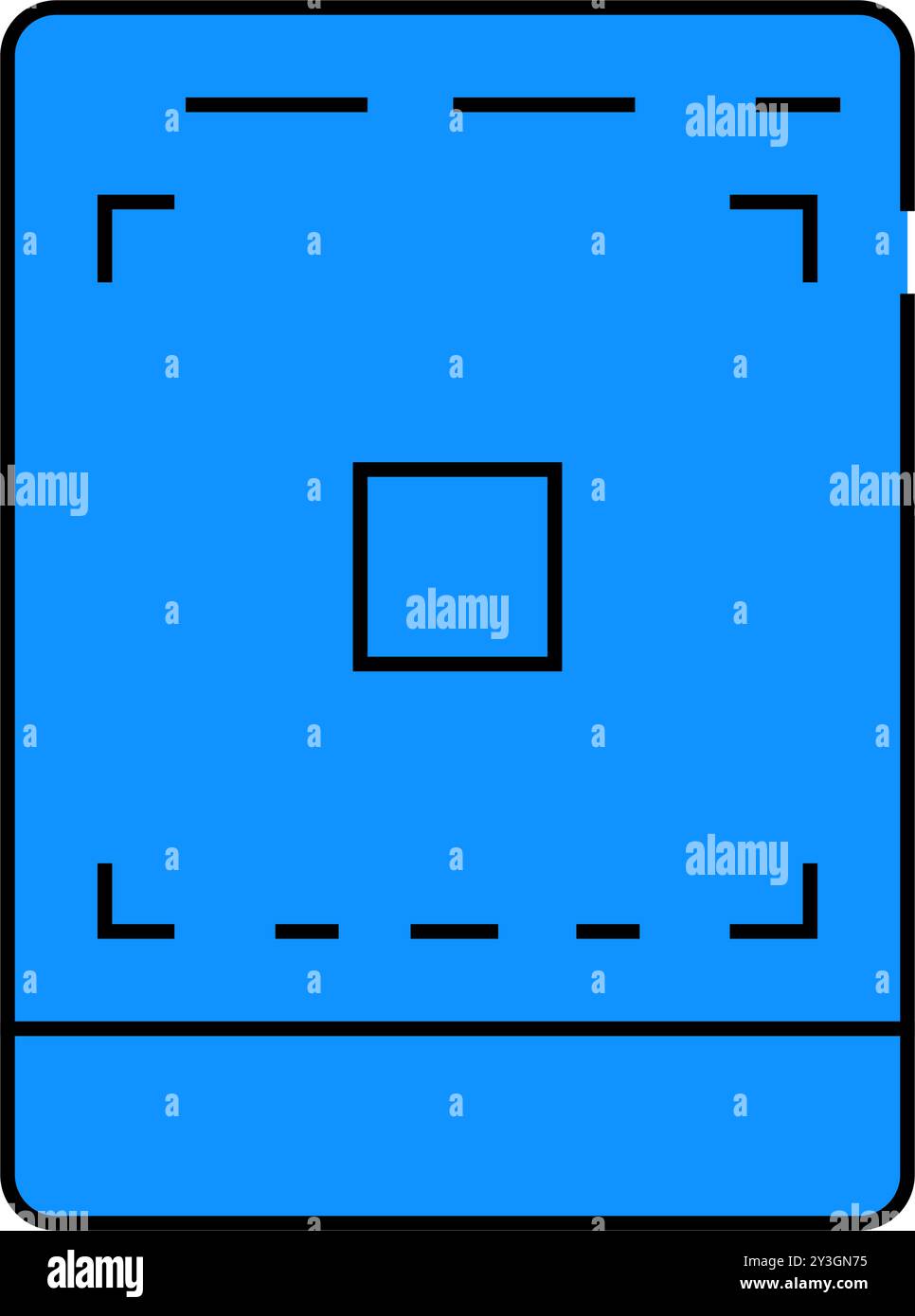 tablet photo camera app icon color illustration Stock Vector Image ...