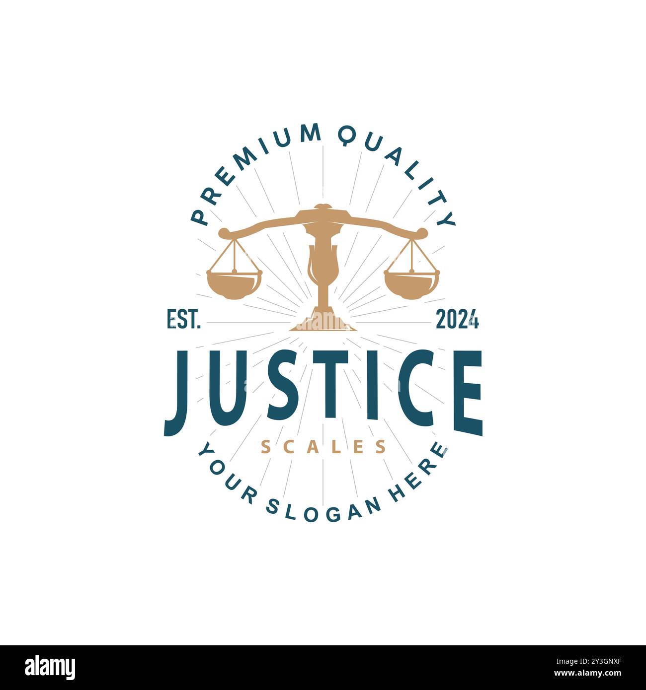 Lawyer Logo, Law Court Simple Design, Legal Scales Template ...