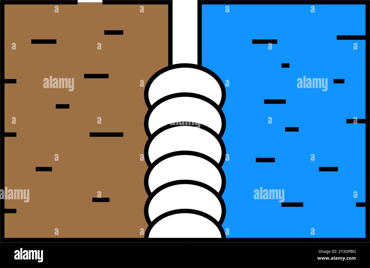 welding seam icon color illustration Stock Vector Image & Art - Alamy