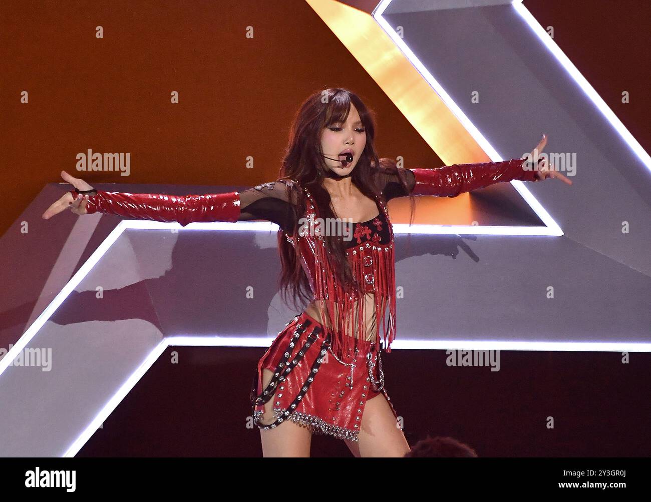 Elmont, USA. 11th Sep, 2024. Lisa, Lalisa Manoba performs during the ...