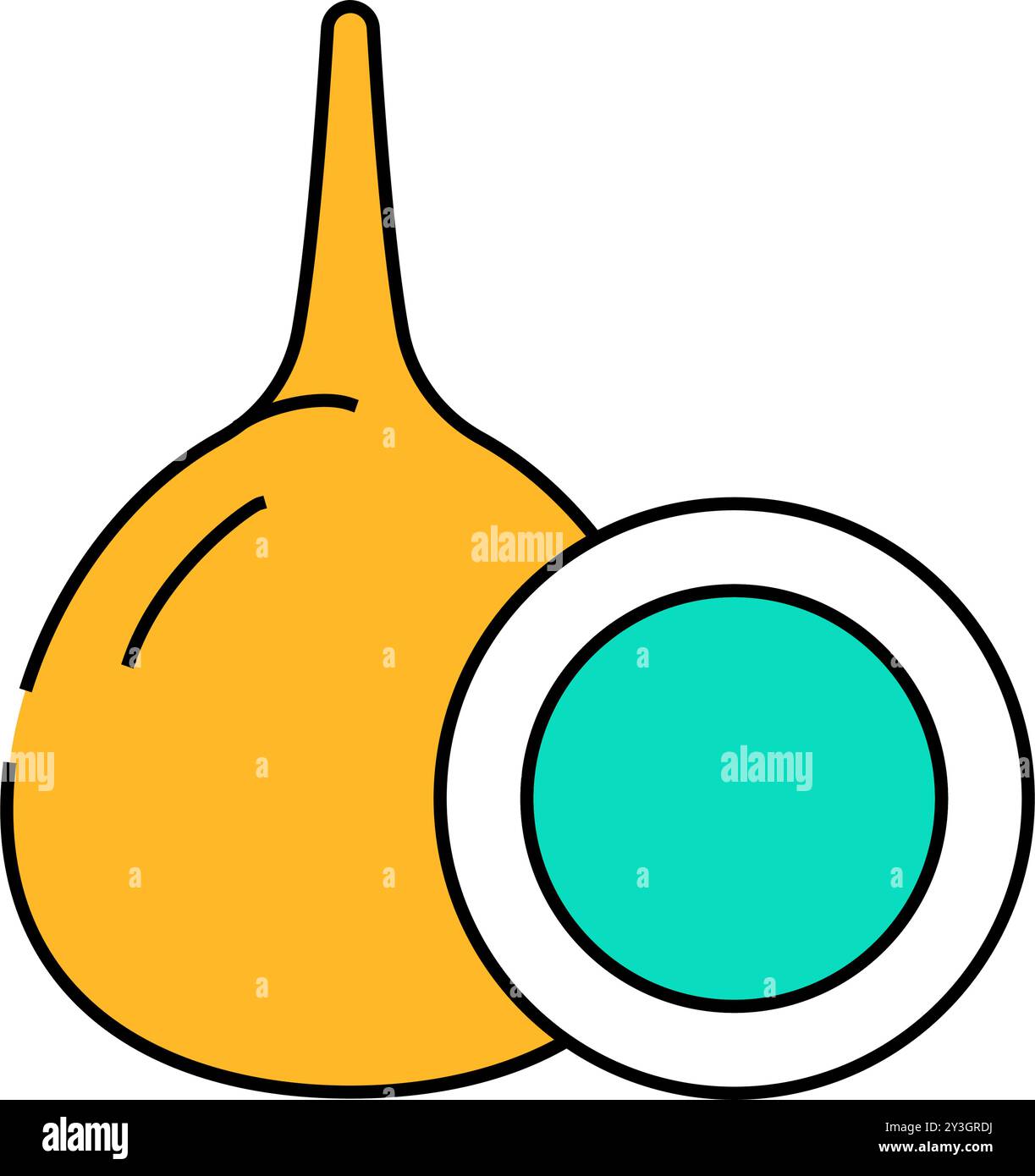 granadilla fruit icon color illustration Stock Vector Image & Art - Alamy