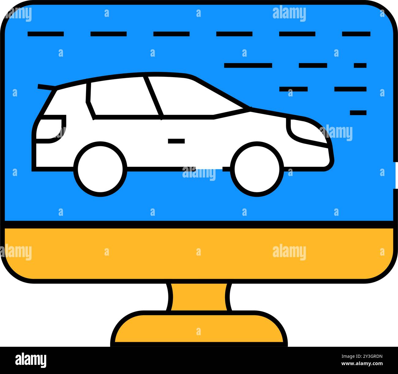 Replacing cars Stock Vector Images - Alamy