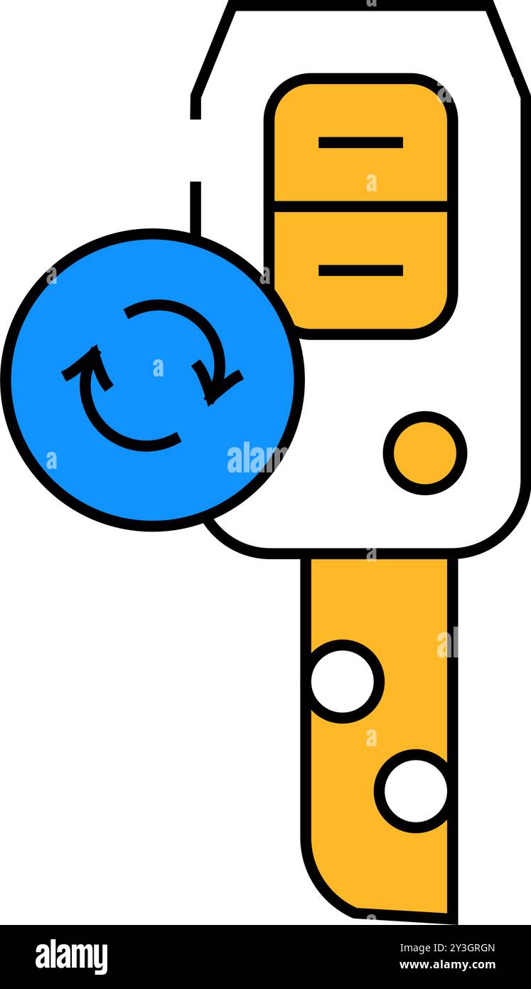 duplicate key icon color illustration Stock Vector Image & Art - Alamy