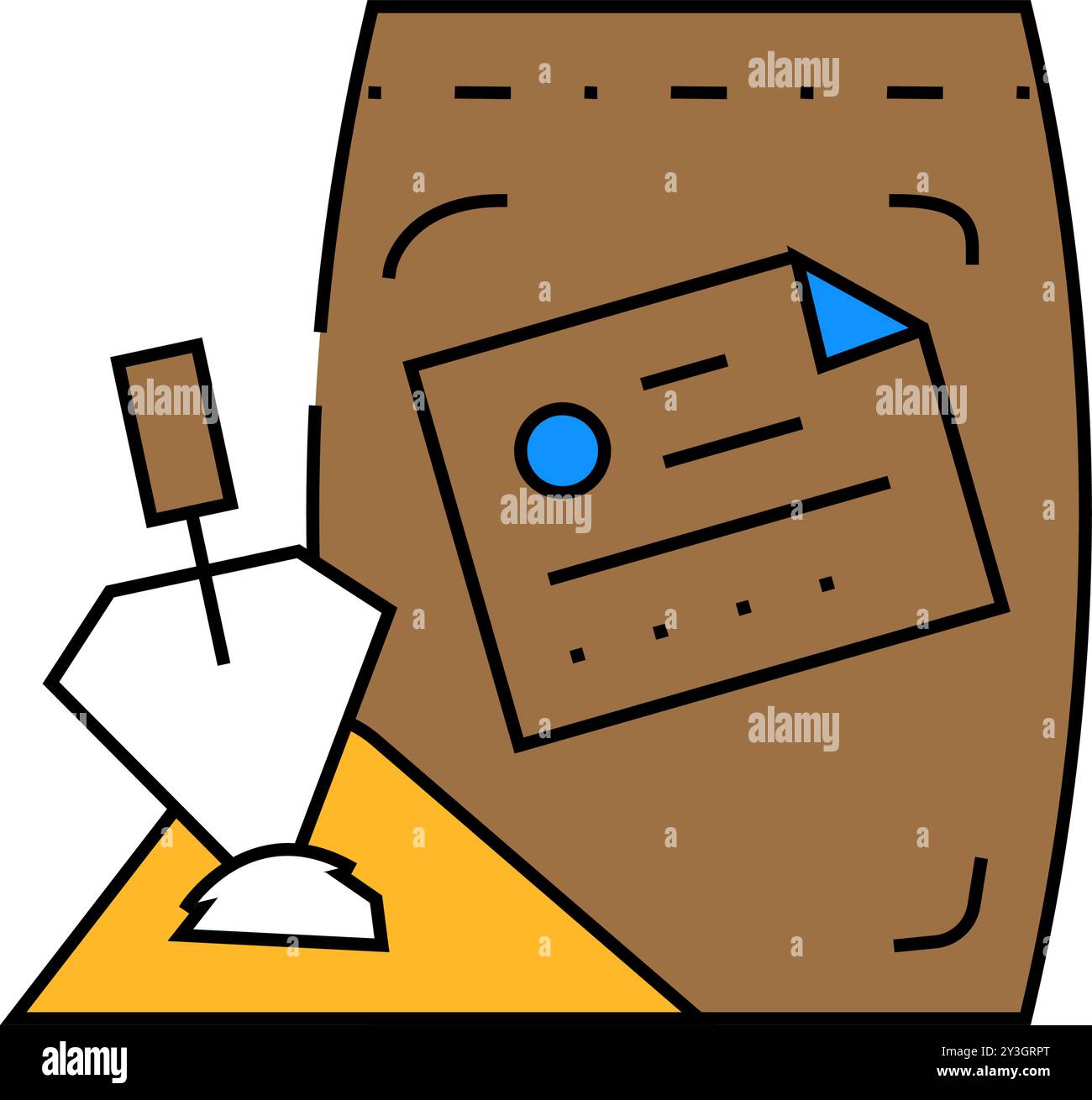 Mortar sand Stock Vector Images - Alamy