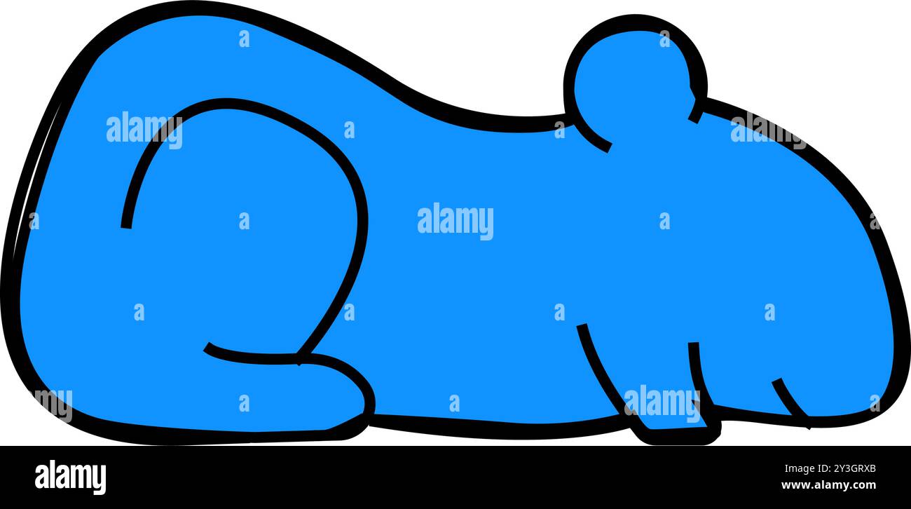 Donkey domestic animal color icon Stock Vector Images - Alamy