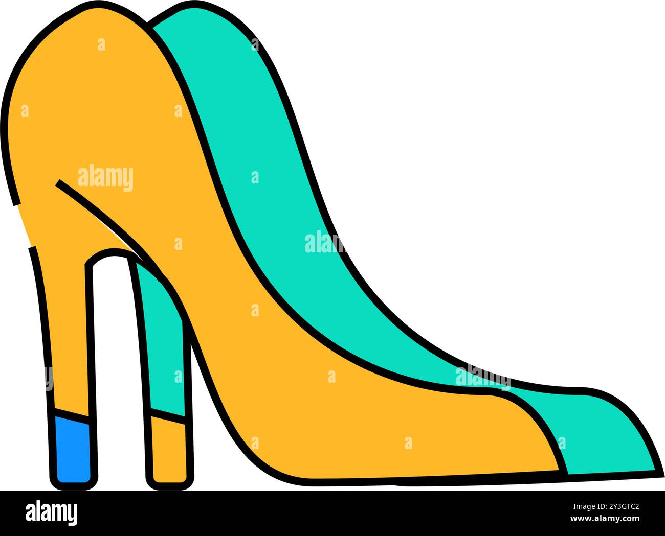 Bridal shoes bride Stock Vector Images - Alamy