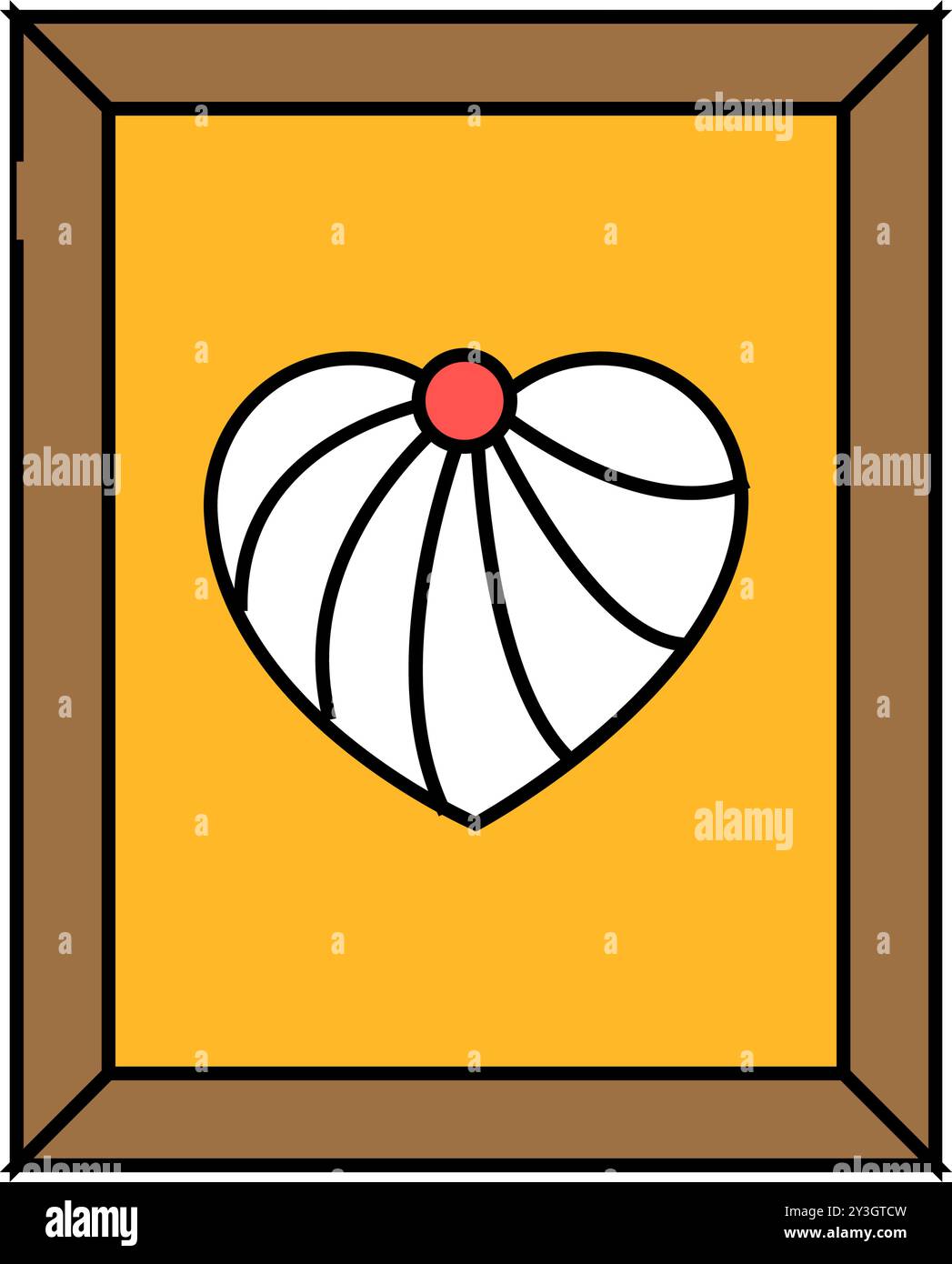 string art icon color illustration Stock Vector Image & Art - Alamy