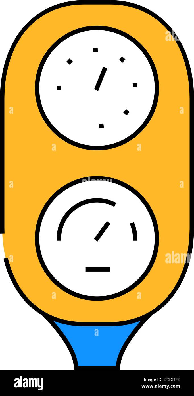 Flippers diving color icon Cut Out Stock Images & Pictures - Alamy