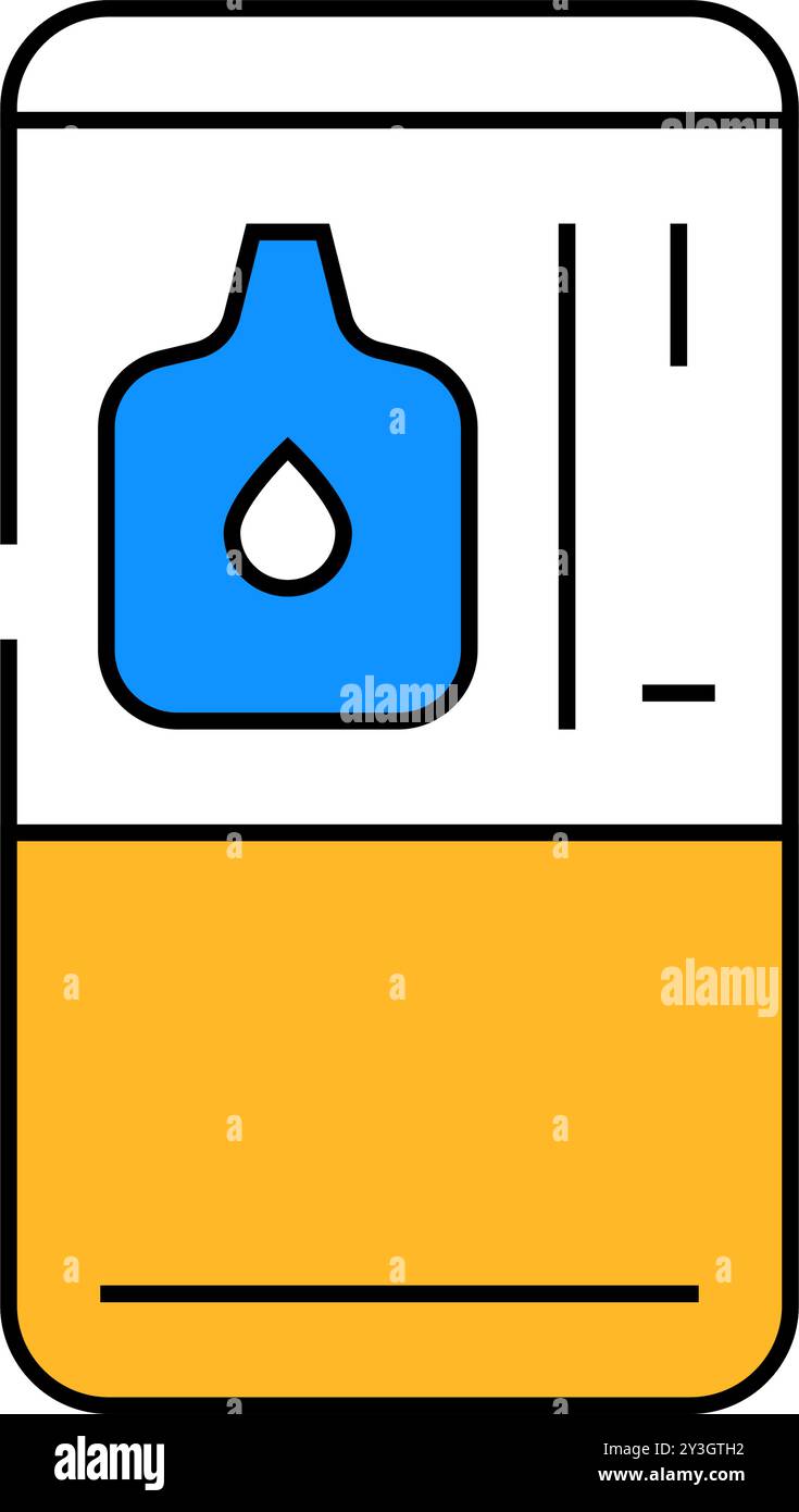 water vending machine icon color illustration Stock Vector Image & Art ...