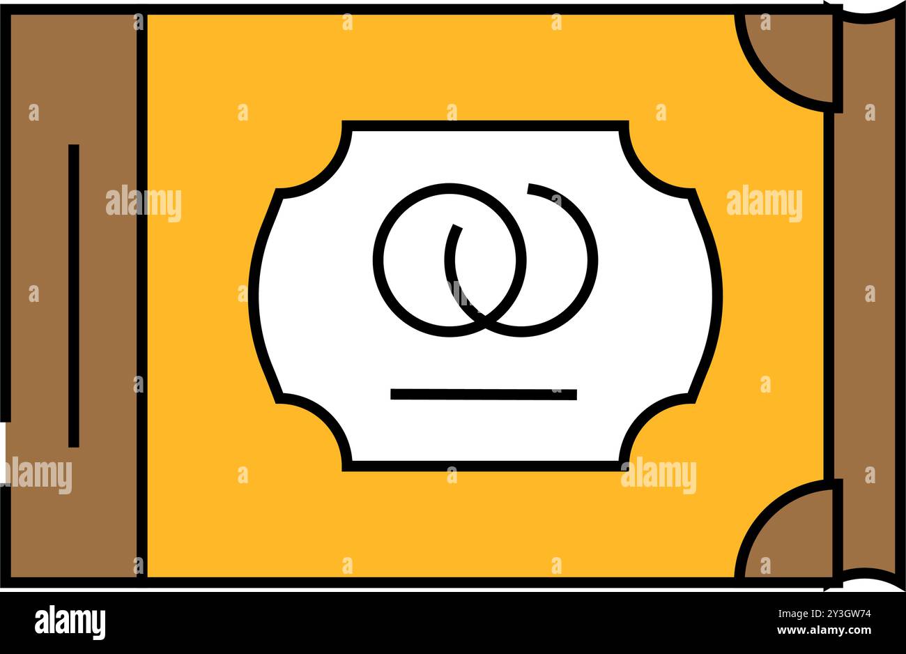 wedding album icon color illustration Stock Vector Image & Art - Alamy