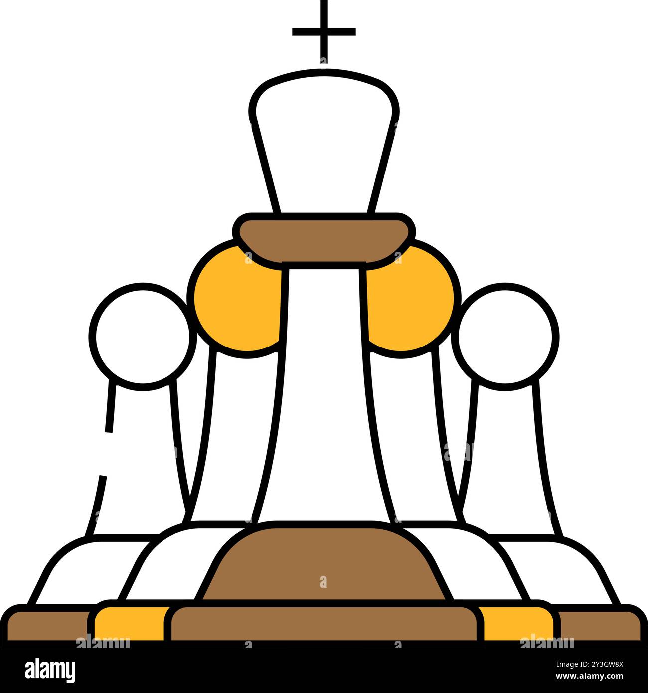 chess game icon color illustration Stock Vector Image & Art - Alamy