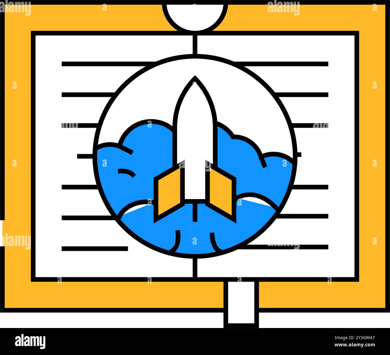 literary fiction literature icon color illustration Stock Vector Image ...
