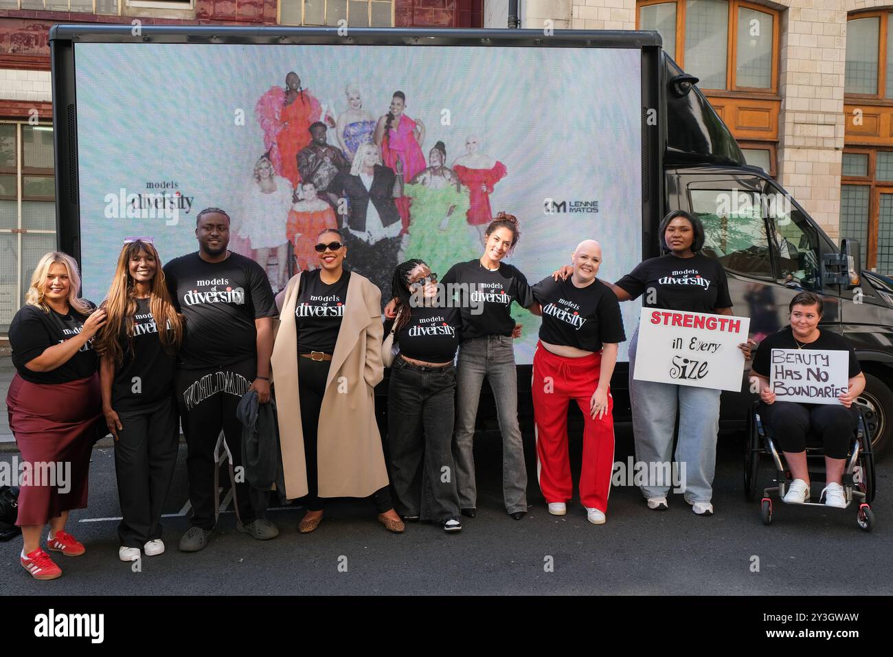 London, UK, 13th September, 2024. Models of diversity (MoD) reveal a ...