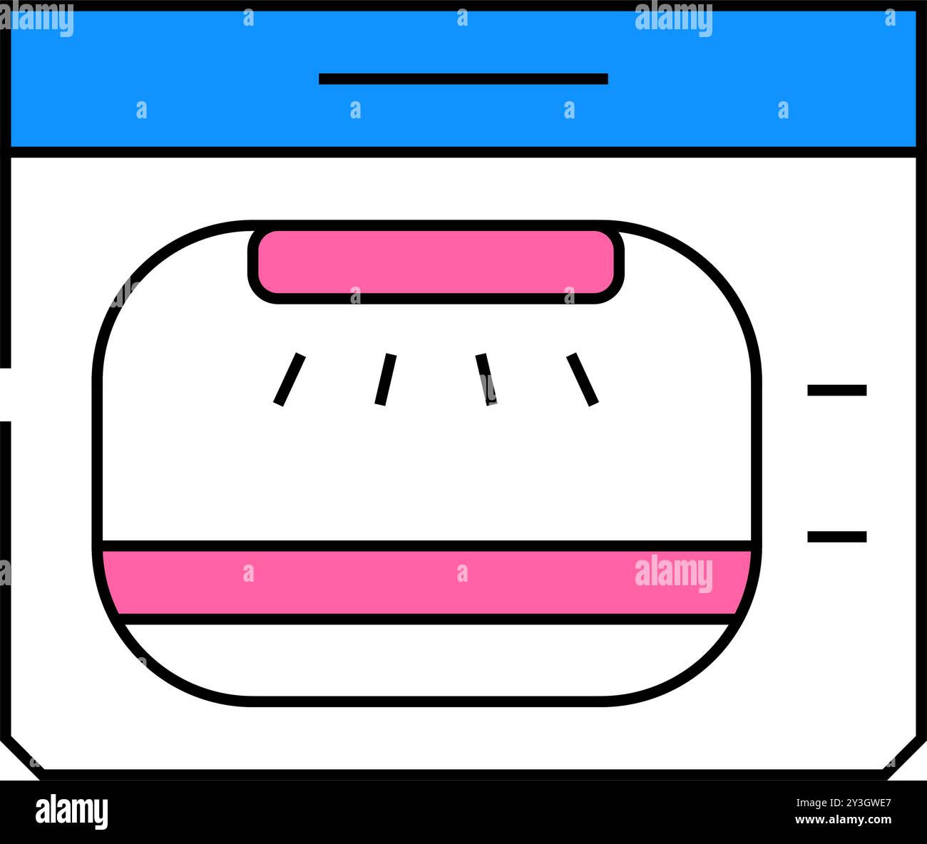 autoclave laboratory electronic equipment icon color illustration Stock ...