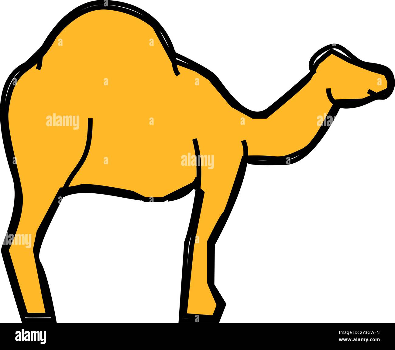 camel animal icon color illustration Stock Vector Image & Art - Alamy