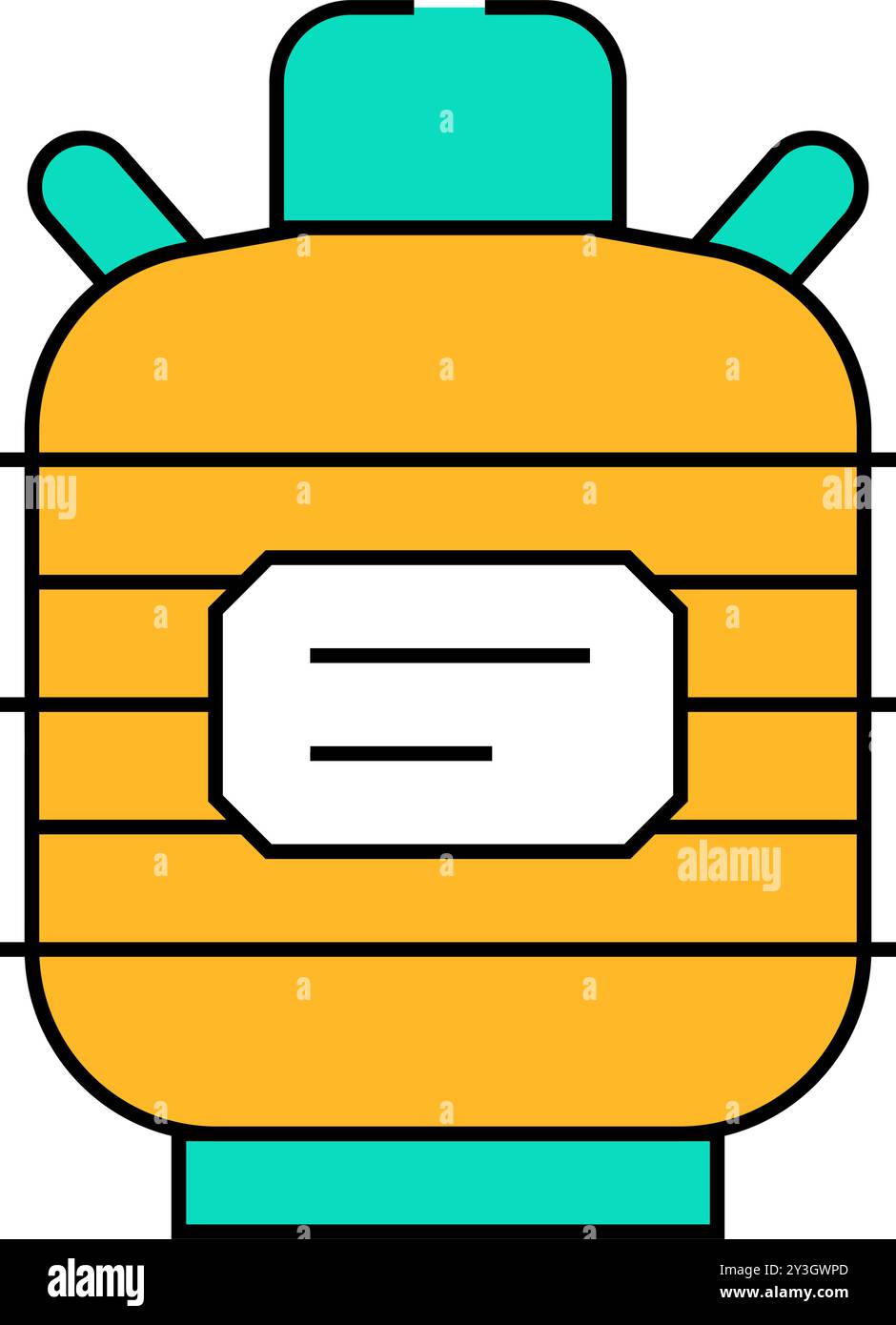 dewar vessel laboratory tool icon color illustration Stock Vector Image ...