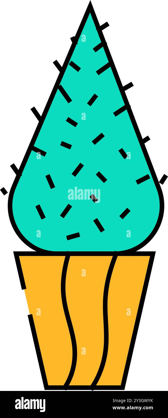 Buxus sempervirens plant Stock Vector Images - Alamy