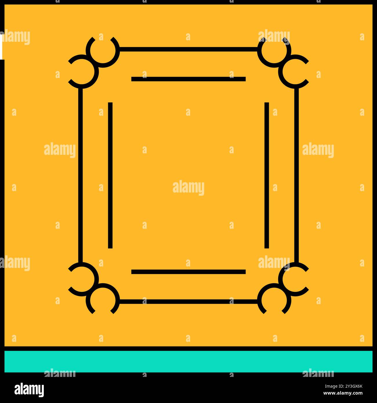 molding and millwork icon color illustration Stock Vector Image & Art ...