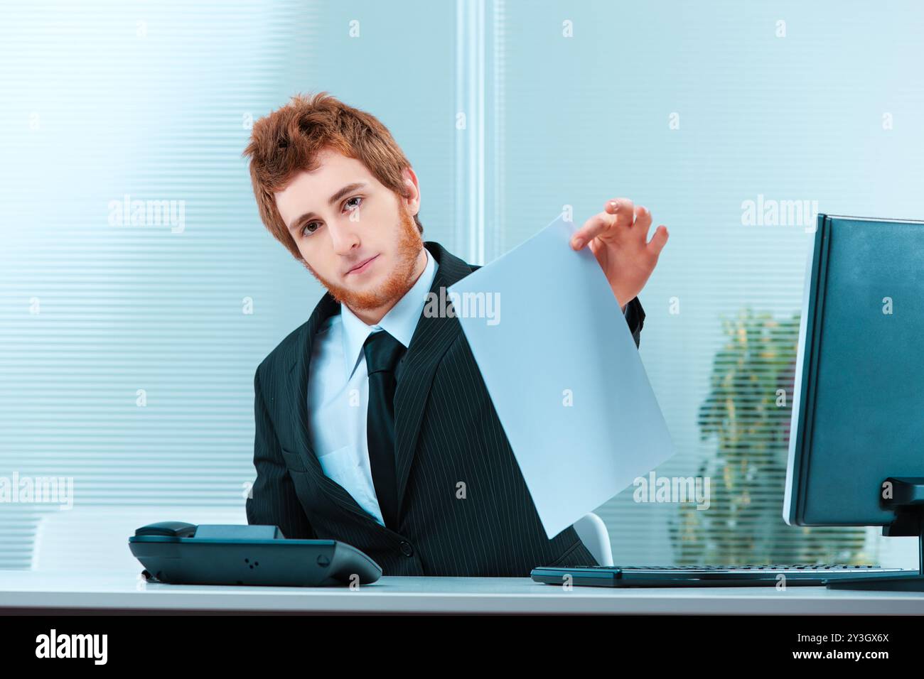 Subtle expressions hinting hi-res stock photography and images - Alamy