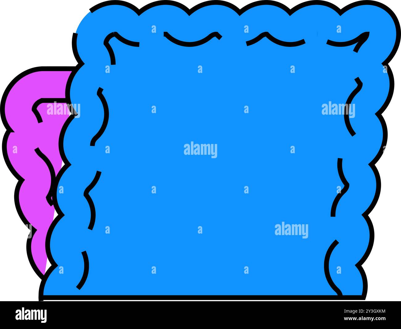 napkin tissue icon color illustration Stock Vector Image & Art - Alamy