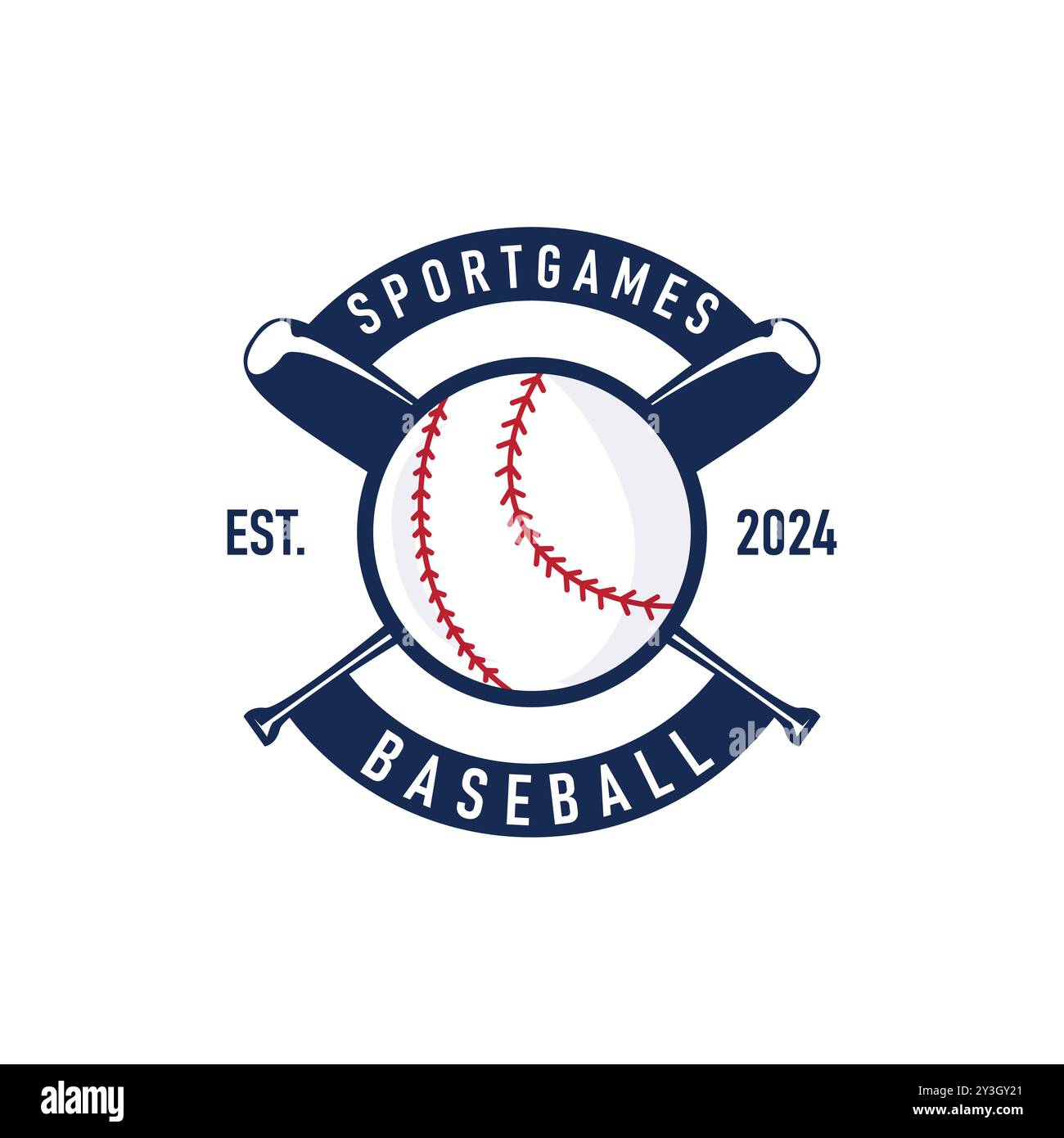 Baseball logo hi-res stock photography and images - Alamy