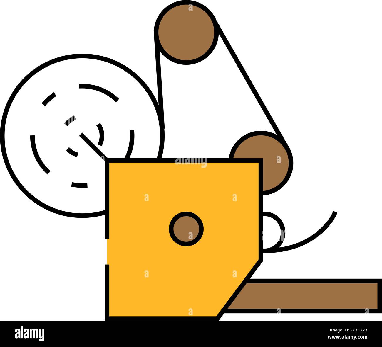 labeler factory tool icon color illustration Stock Vector Image & Art ...