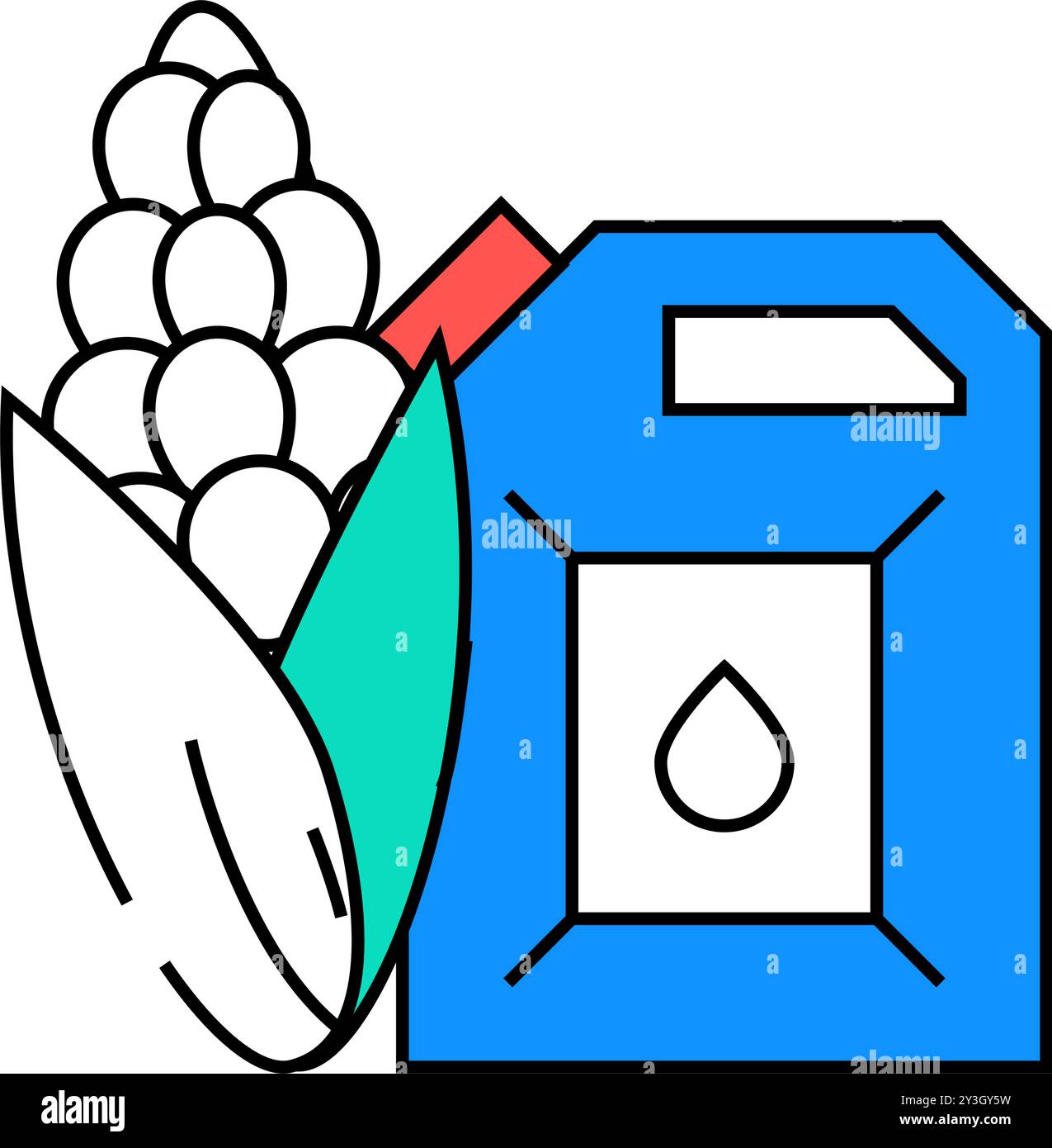 biofuels natural icon color illustration Stock Vector Image & Art - Alamy