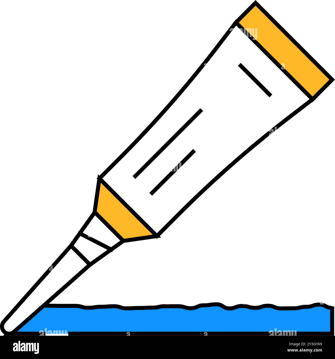 glue chemical liquid icon color illustration Stock Vector Image & Art ...