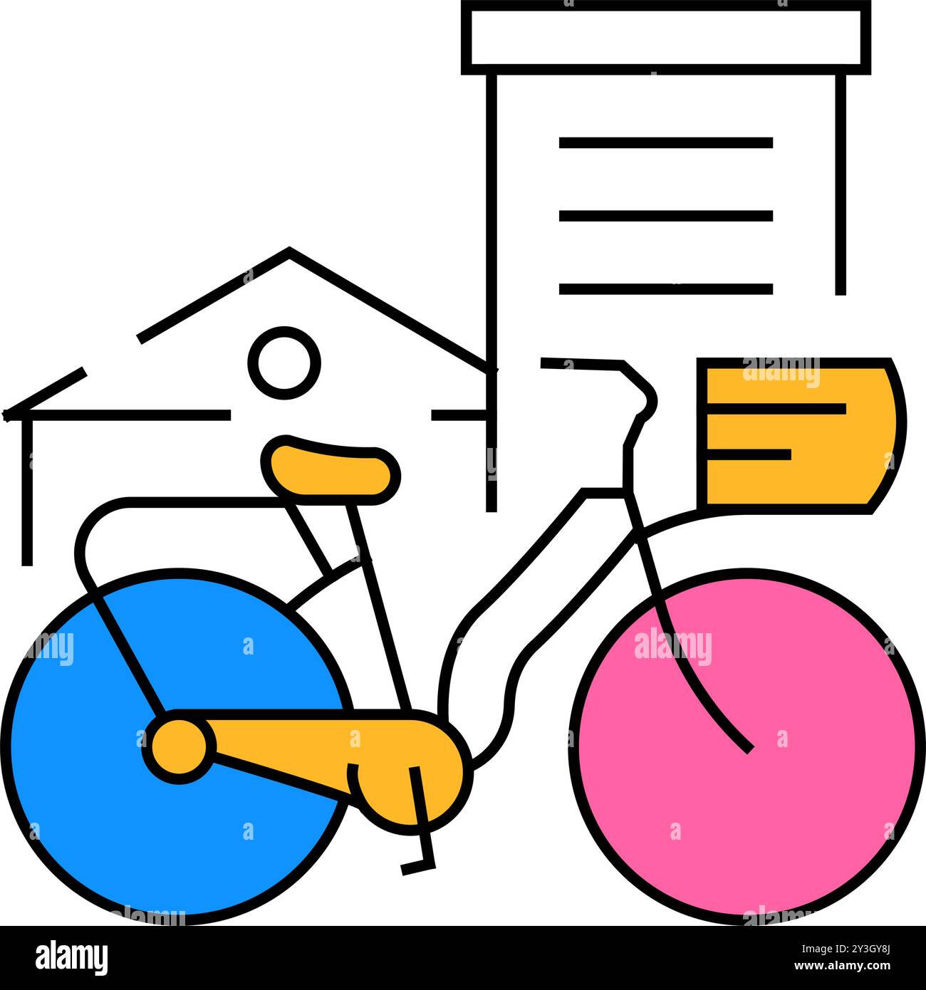 Sportive child riding bike Cut Out Stock Images & Pictures - Alamy