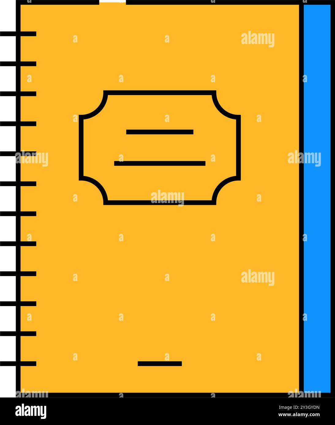 spring diary icon color illustration Stock Vector Image & Art - Alamy