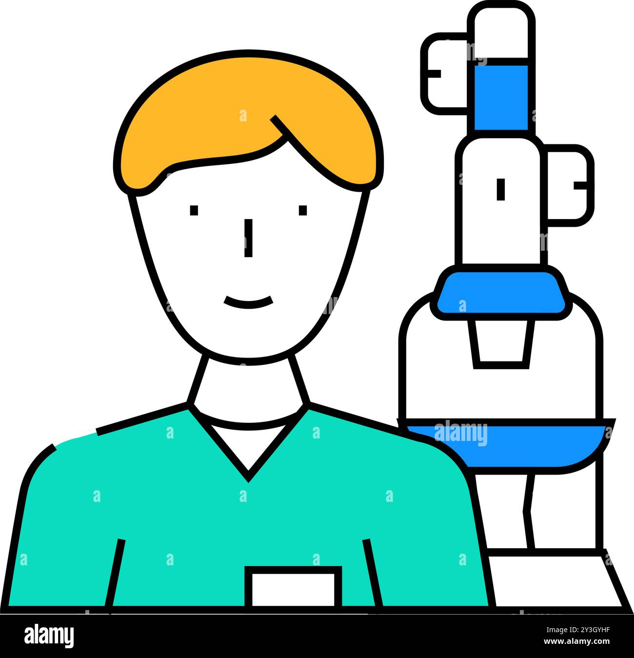 Oculist laboratory Stock Vector Images - Alamy