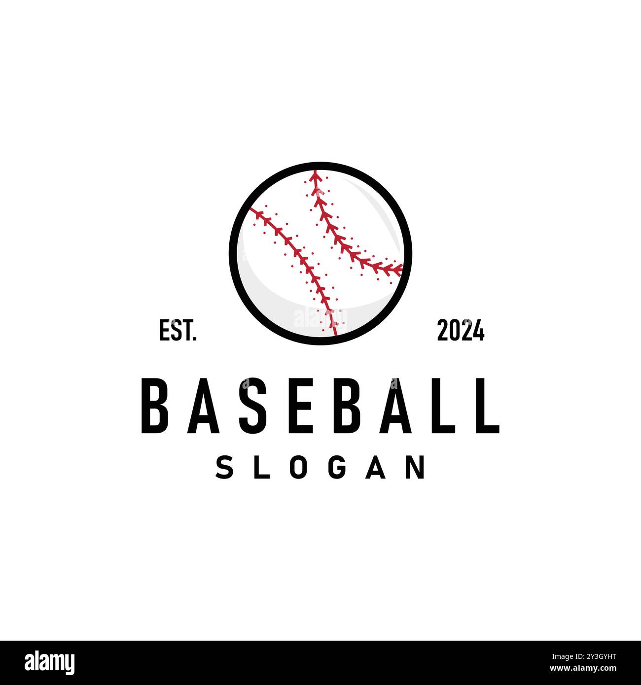 sport of baseball with simple concept baseball logo silhouette design ...