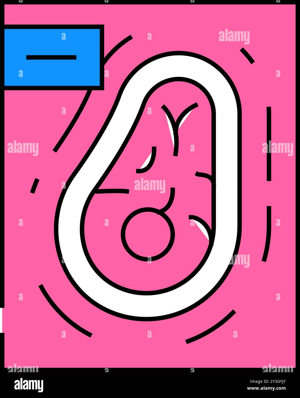 Rabbit meat color icon Stock Vector Images - Alamy